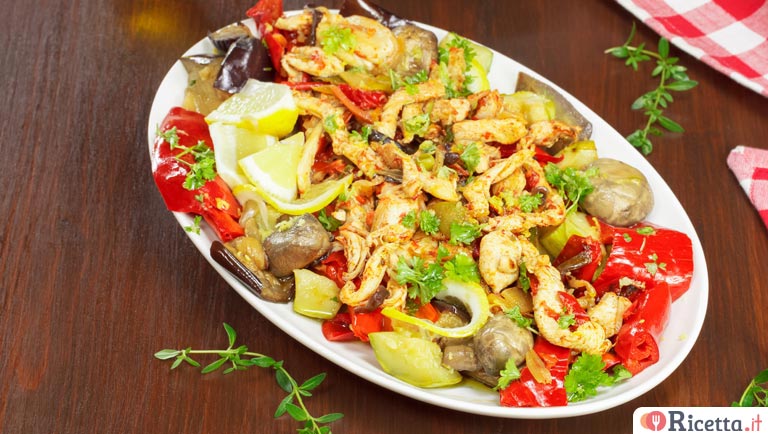 Ricetta Straccetti di pollo alle verdure - Consigli e Ingredienti ...